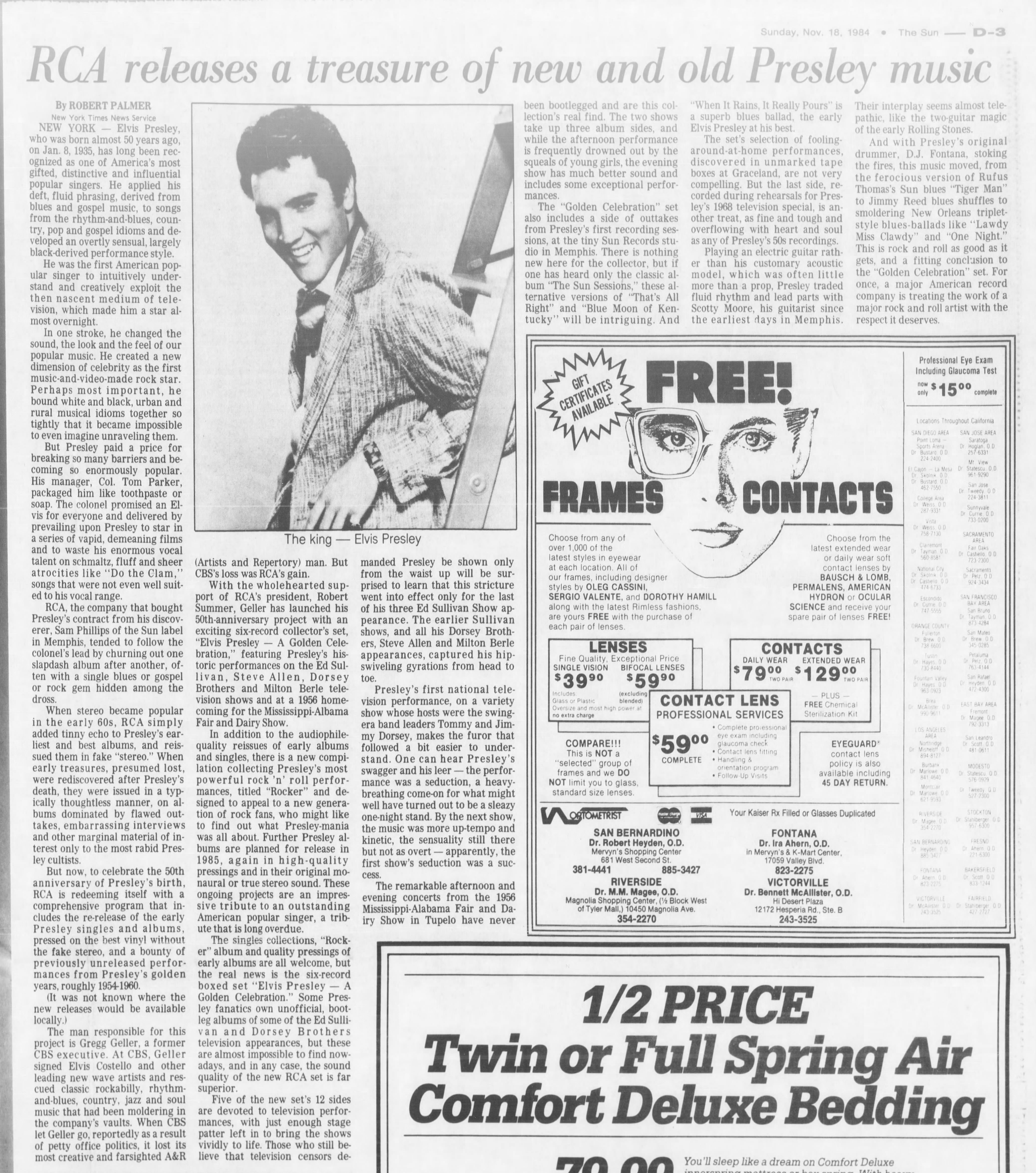 Elvis at Fifty: The 1985 Gregg Geller Supervised Elvis Presley Albums ...
